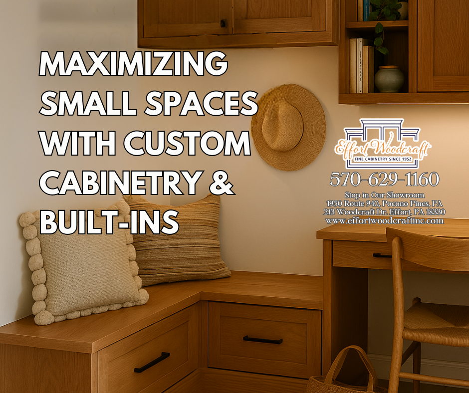 Maximizing Small Spaces With Custom Cabinetry & Built-Ins - Effort ...
